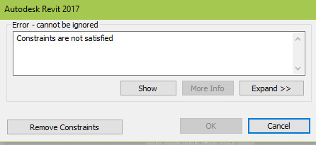 "Error - cannot be ignored" when moving or making an edit request to a ...
