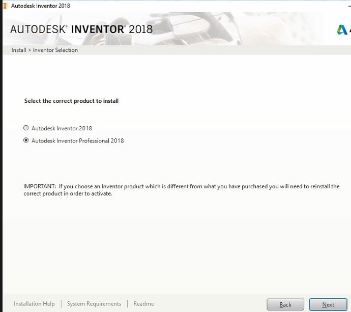 Where is Inventor Professional 2018 installer