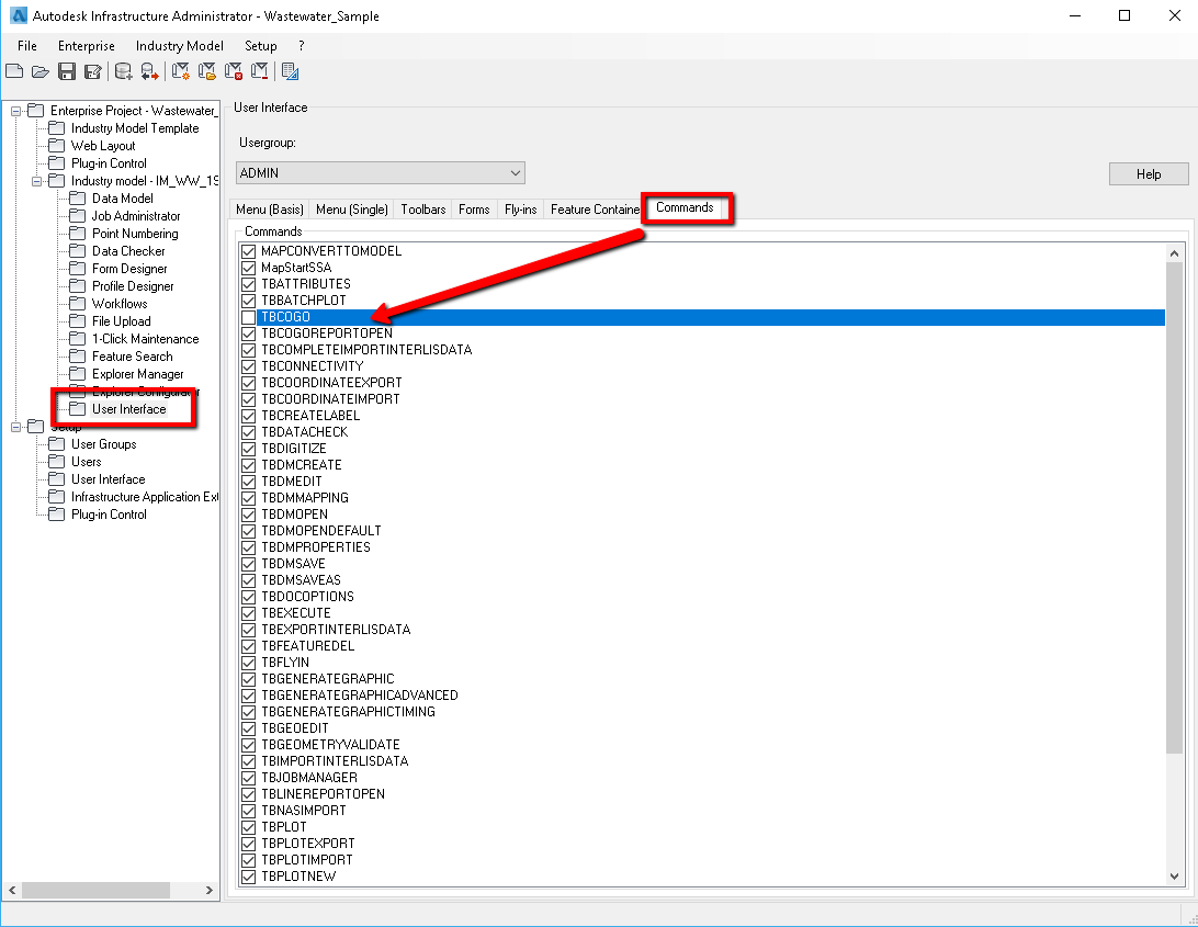 _tbcogo Unknown command in Administrator login with Industry Models in ...
