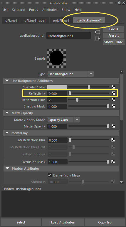 Physical Sun does not cast shadows on Use Background Shader in Maya