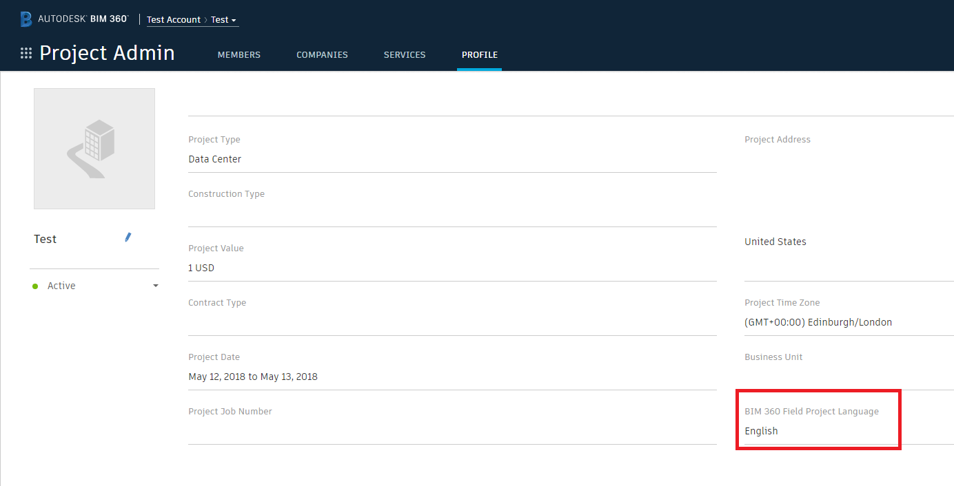 Cannot copy project settings from some projects in BIM 360