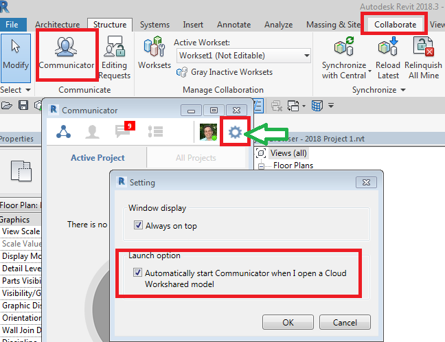 How to suppress Auto-loading of Communicator in Revit