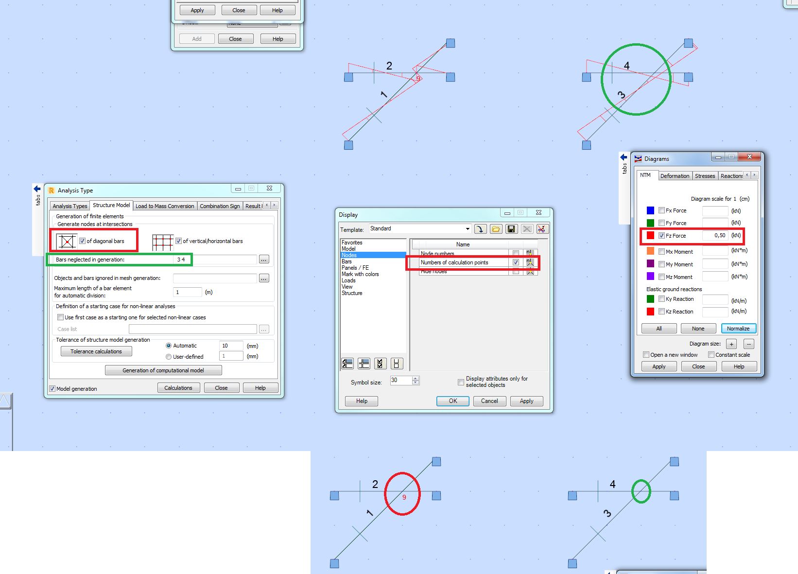 How to prevent generation of connection at the intersection between two ...