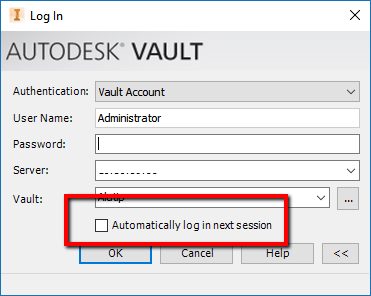 Vault Add-inのインストール時にInventorをオフラインで使用する方法