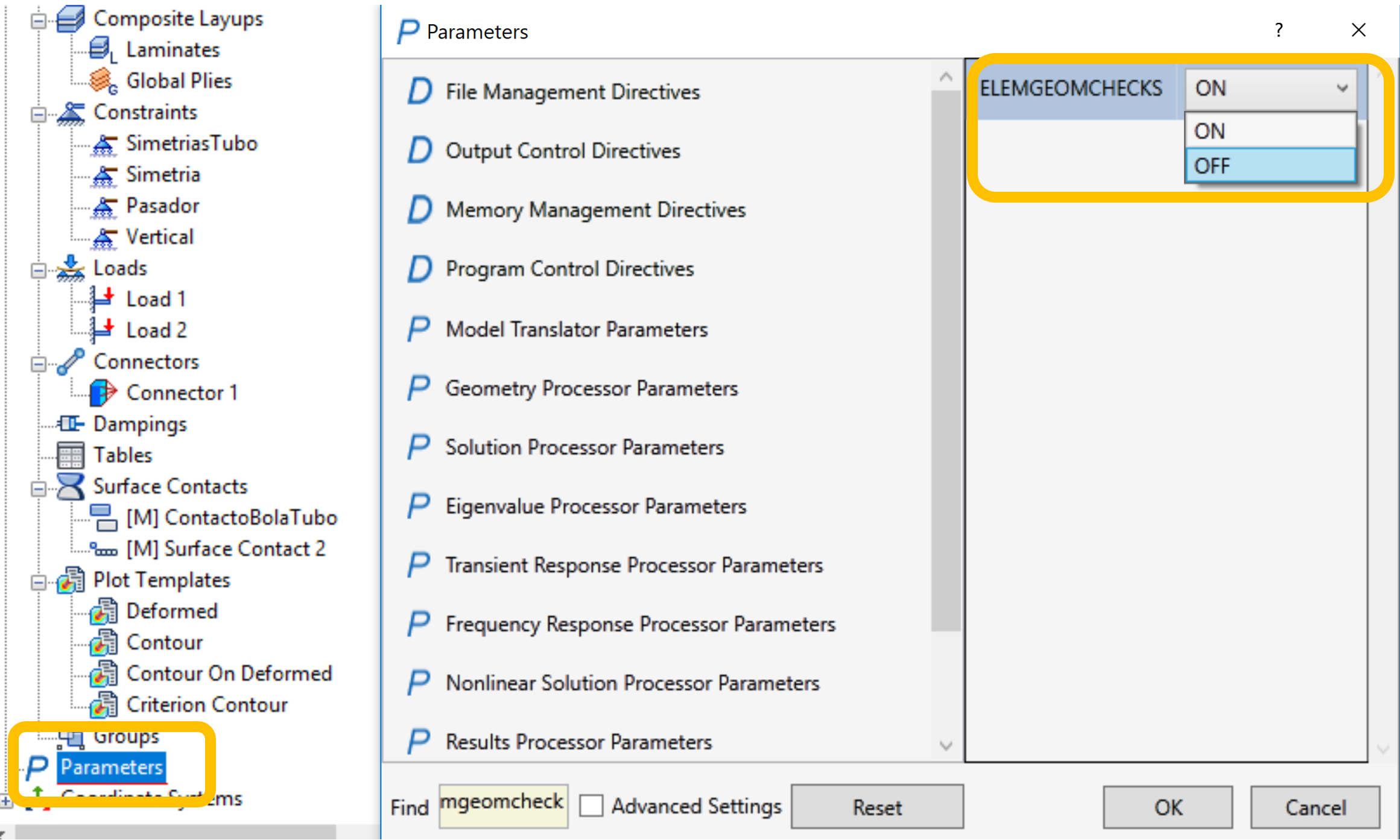 Inventor Nastran Crashes During An Analysis With Series Of G3015 G3012 G3013 G3051 Warnings