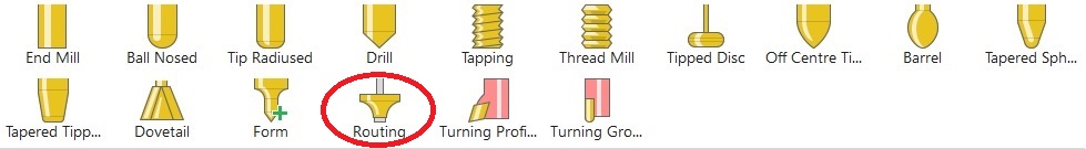 How to create routing tool from a file within PowerMill.