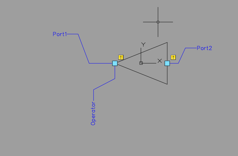 Angle valve symbol drawn twice in an AutoCAD Plant 3D isometric drawing
