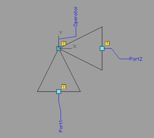 Angle valve symbol drawn twice in an AutoCAD Plant 3D isometric drawing