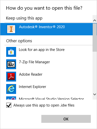 Inventor ready-only mode is started when opening Inventor drawings from ...