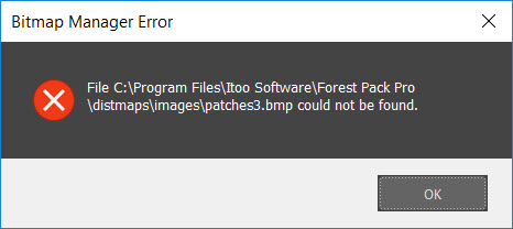 Scene file with corrupted Forest Pack Pro bitmap paths won't open in ...