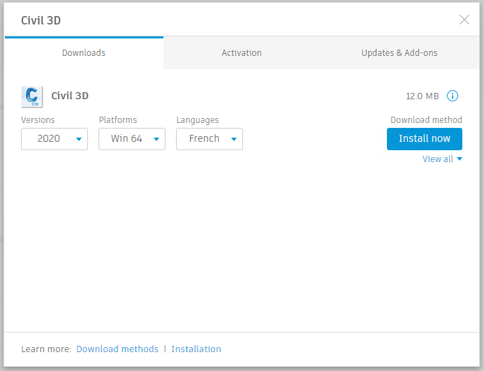 Incomplete translation into localized languages in menus and dialogs in Civil 3D
