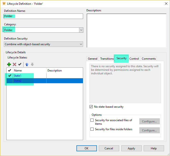 How to reset and apply custom security to file(s) inside a Vault ...