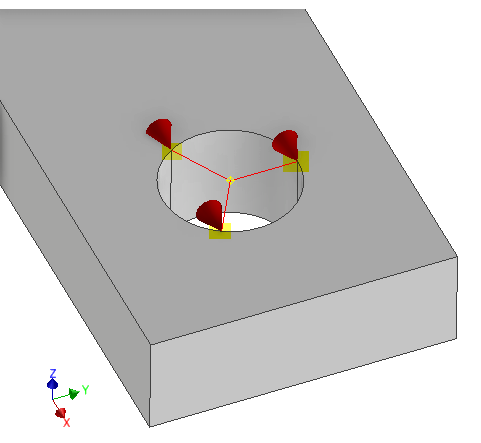 How to create rigid connector between nodes in Nastran