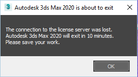 'The connection to the license server was lost' stops Arnold Renderer ...