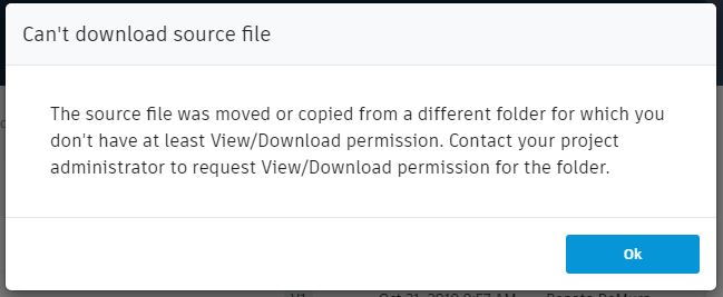 "Can't download source file" appears when downloading a file that was ...