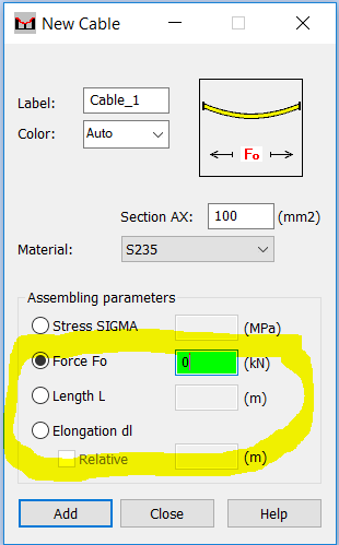 Cable structure does not converge while analysis in Robot Structural ...