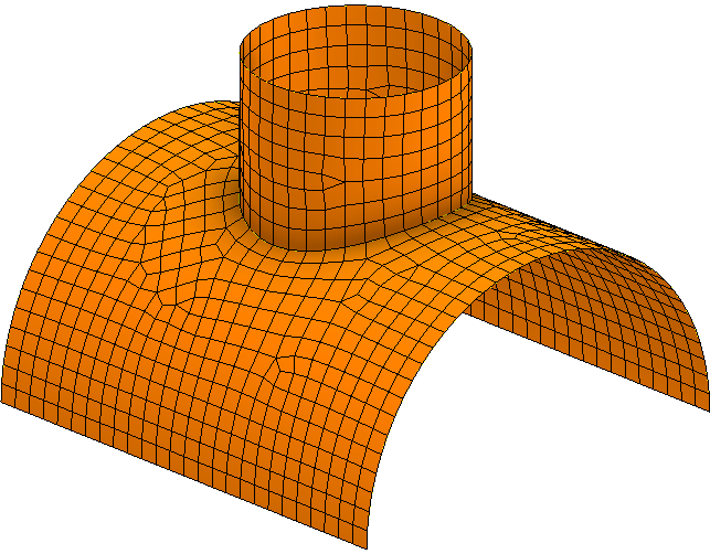 Proper shell idealization to get correct simulation results in Nastran