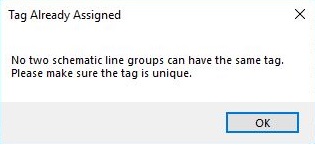 "Tag Already Assigned" warning message when trying to reuse a deleted ...