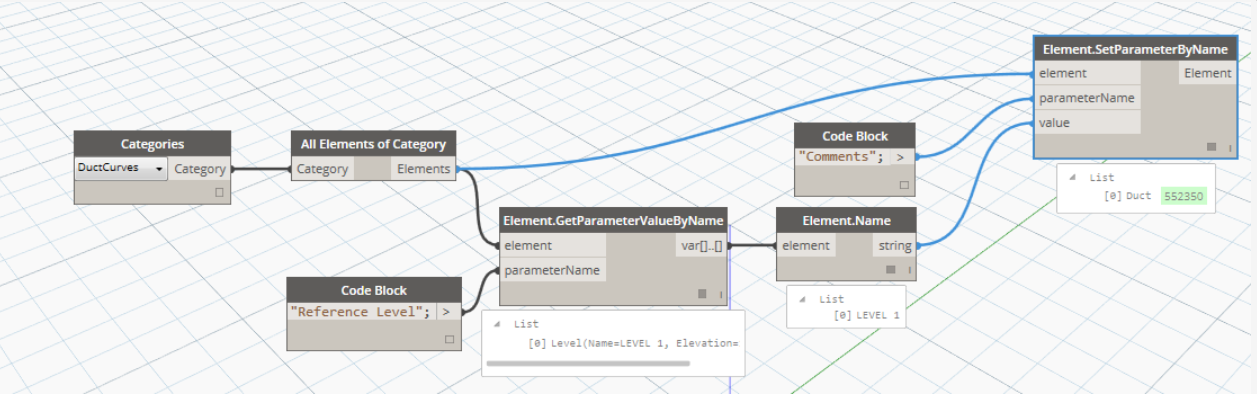 How to schedule duct system components per level in Revit