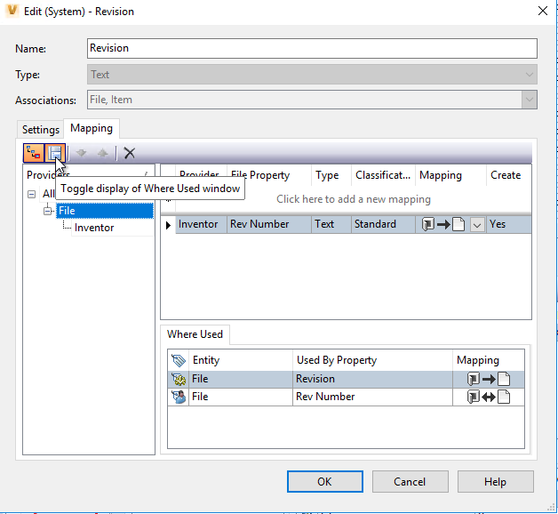 How transfer Vault Revision property to Inventor/AutoCAD automatically