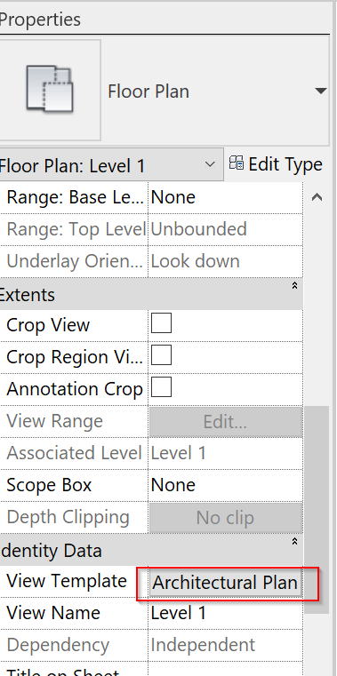 Visibility settings grayed out in Revit