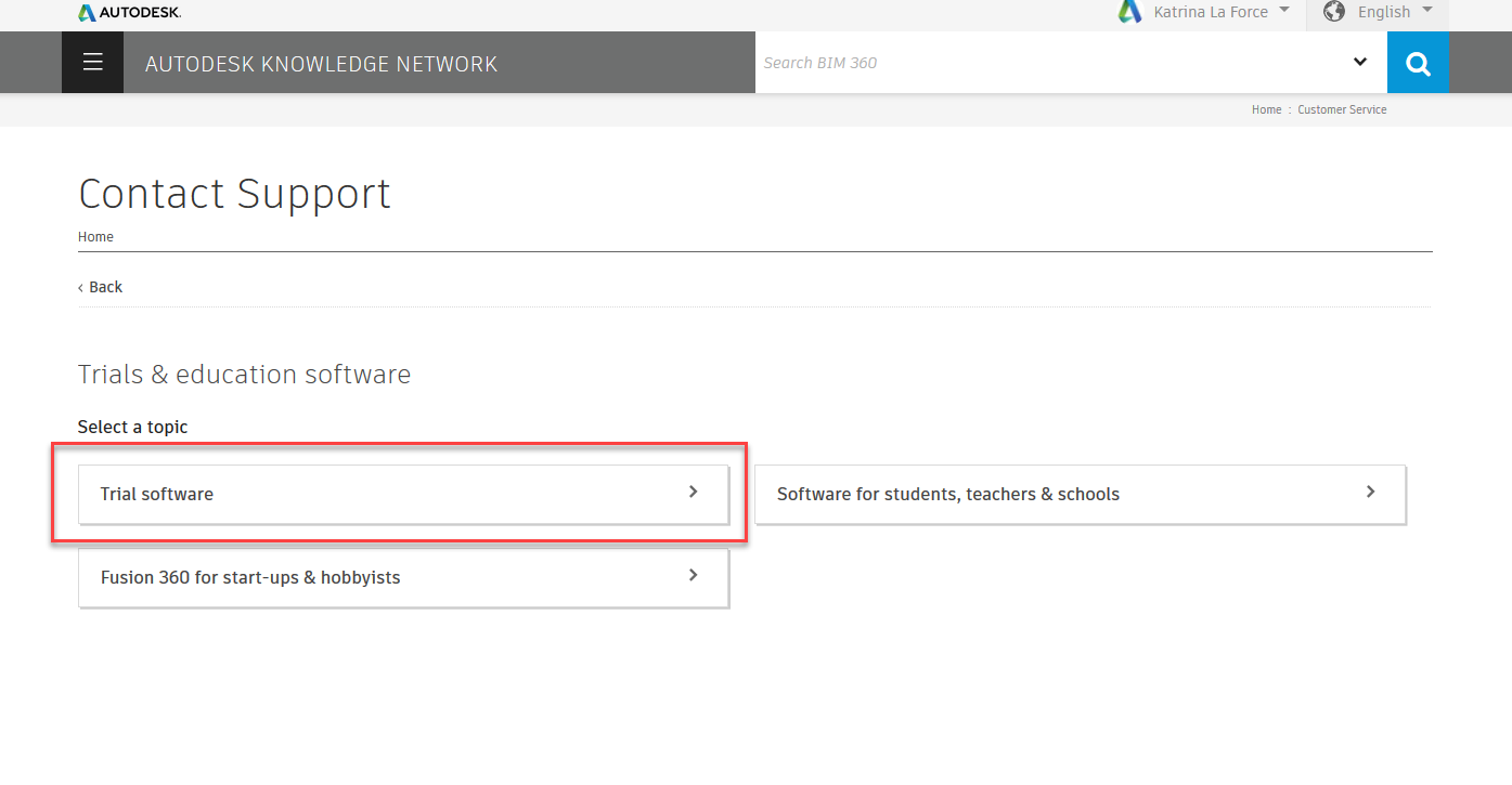 How to create a new BIM 360 Activation or convert a Trial subscription ...