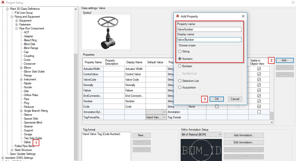 How to identify valves in Isometric drawings with an unique fixed ...
