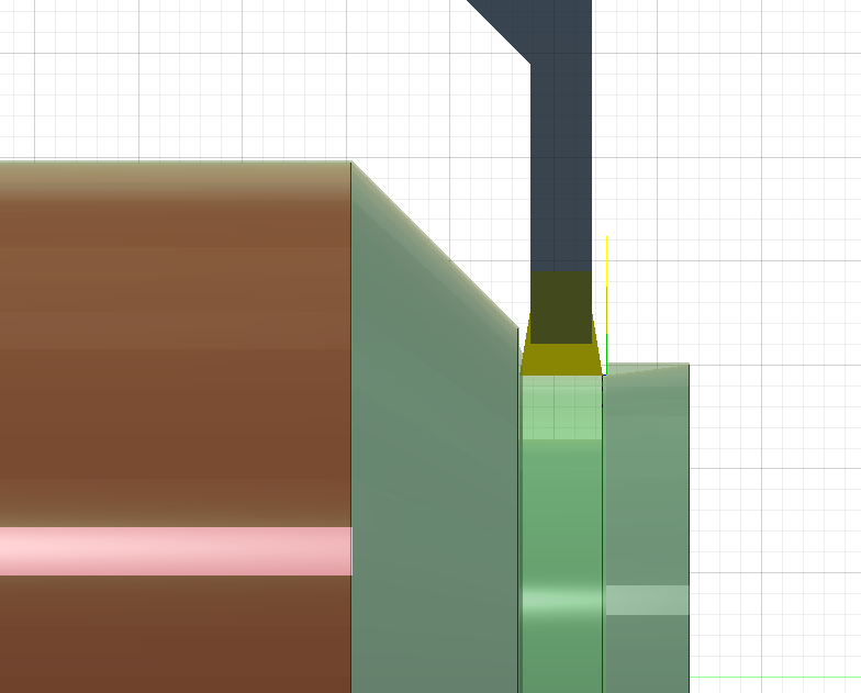 Fails to machine turned groove if using Axial stock offset in Fusion.