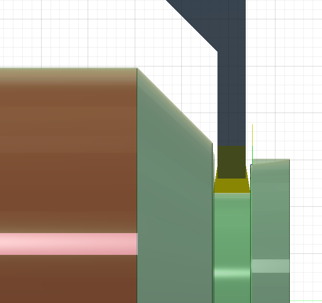Fails to machine turned groove if using Axial stock offset in Fusion.