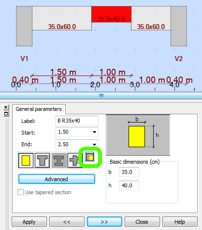 Robot Structural AnalysisでRC梁のセグメントをモデリングする方法