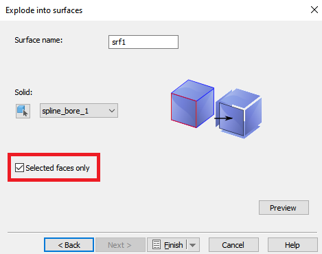 How to merge multiple surfaces into a single surface in FeatureCAM