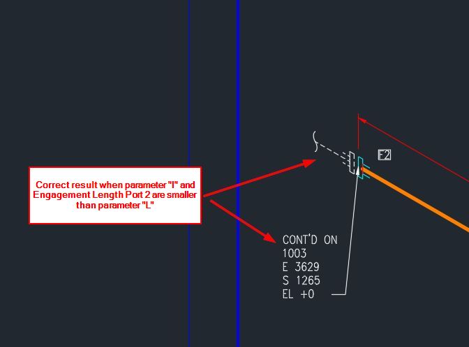 AutoCAD Plant 3D 的等轴测图形中的法兰连接缺少连续注释