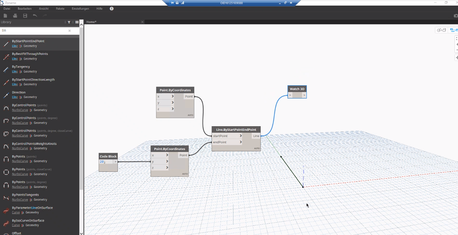 观察Dynamo的3D节点在远程环境中不工作