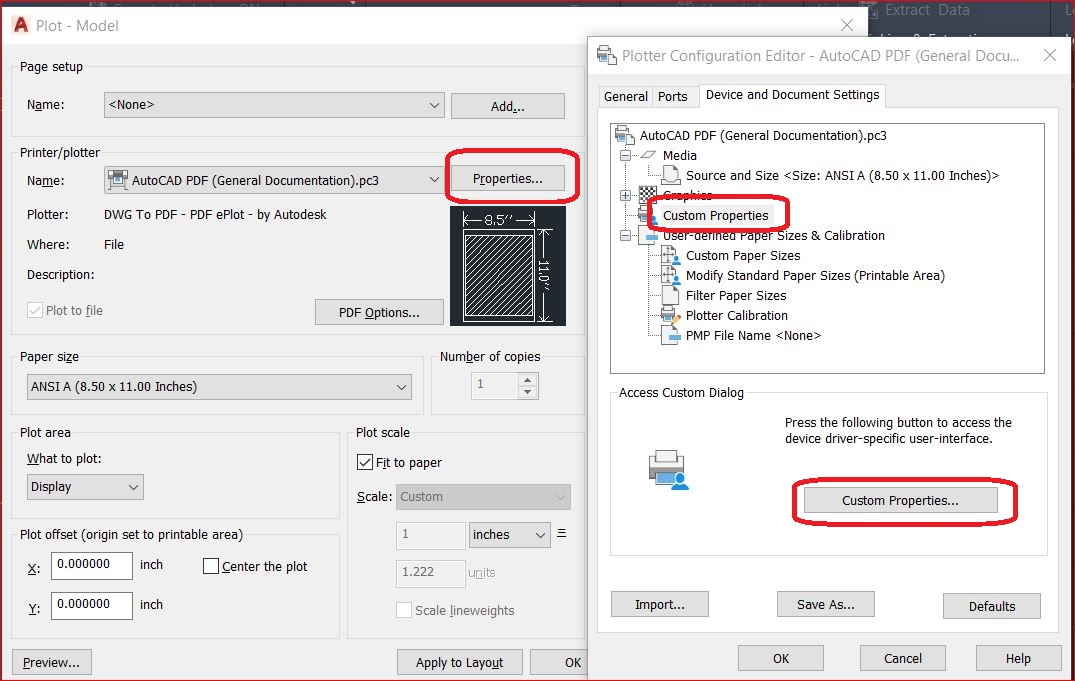 Autocad Change Layout Paper Size Plotter Printing In AutoCAD 2021 CAD Forum EN Pghdotnet