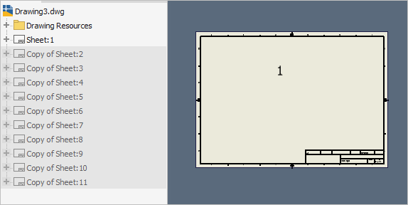 Multi-Sheet Plot imprime Inventor folhas de desenho em ordem aleatória