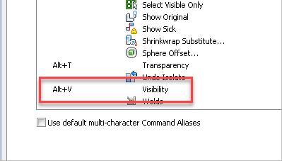 Não é possível atribuir a tecla de atalho para o comando de ...