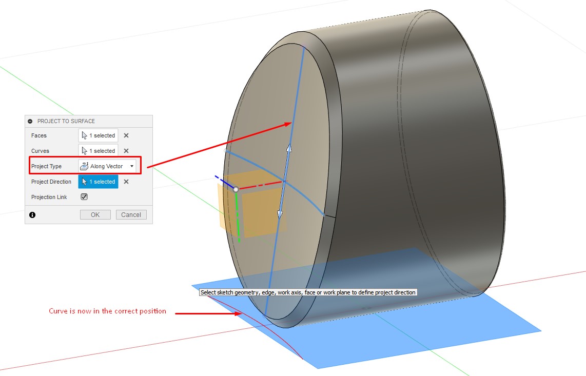 Tapered tool cutting too deep into angled face in Fusion 360