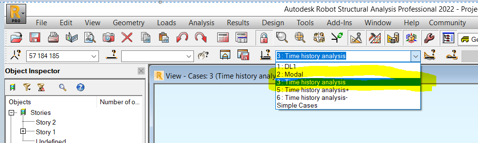 How to use loads generated while Time History Analysis in load ...