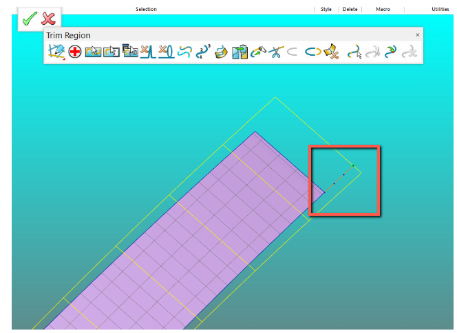 "Failed surfaces have been moved to the level 'Bad Surfaces'." when calculating a toolpath in ...