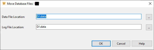 How to move the Vault databases and filestores