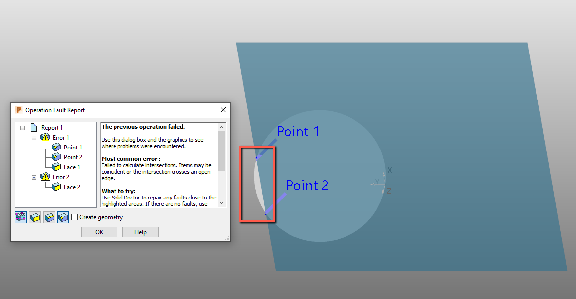 How to split a solid to a surface in PowerShape