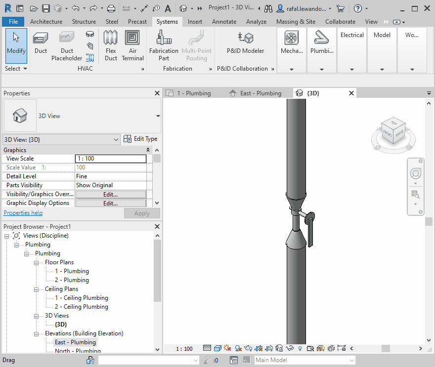 Autodesk Revit Plumbing Do Hvac,fire Fighting, Plumbing And Electrical