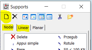 When advanced properties defined for supports are taken into account in ...