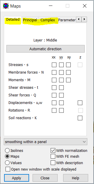 Which type of shell forces should be used for Slab reinforcement design ...