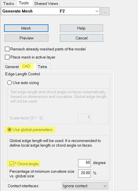 "CAD meshing process failed" in analysis log when meshing in Moldflow