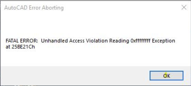 AutoCAD or Civil 3D crash when Publishing PDFs from a detail drawing
