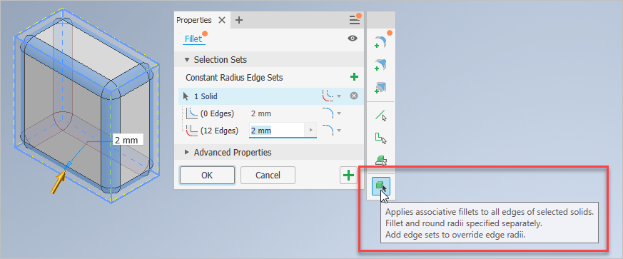 Inventor 2022 crashes when right-clicking a fillet after suppressing ...