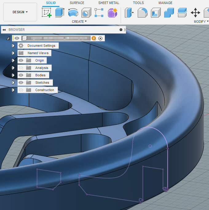Groove toolpath does not follow the entire model geometry in Fusion 360