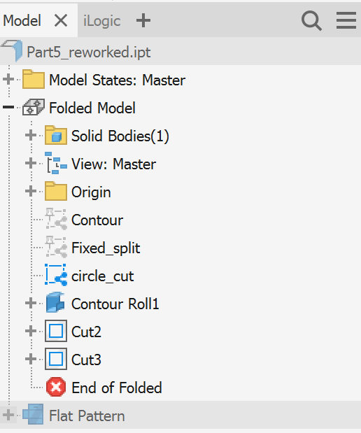 Inventor 2024 Help | 'Cut Normal' option lets the cut move to different ...