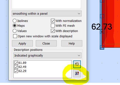 Shell maps description values smaller than results in Shell and Plate ...